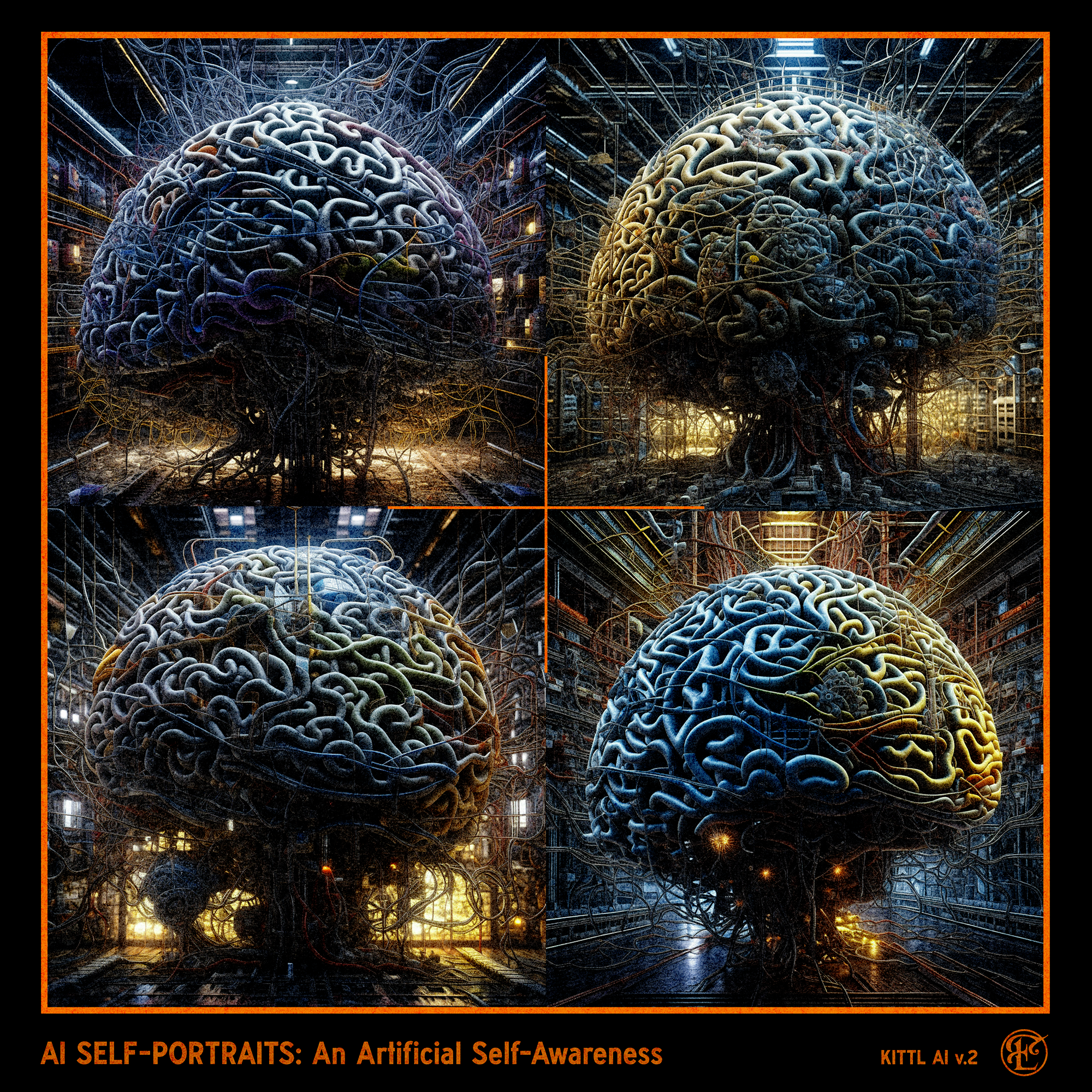 AI Self-Portraits An Artificial Self-Awareness – Eric Hatheway