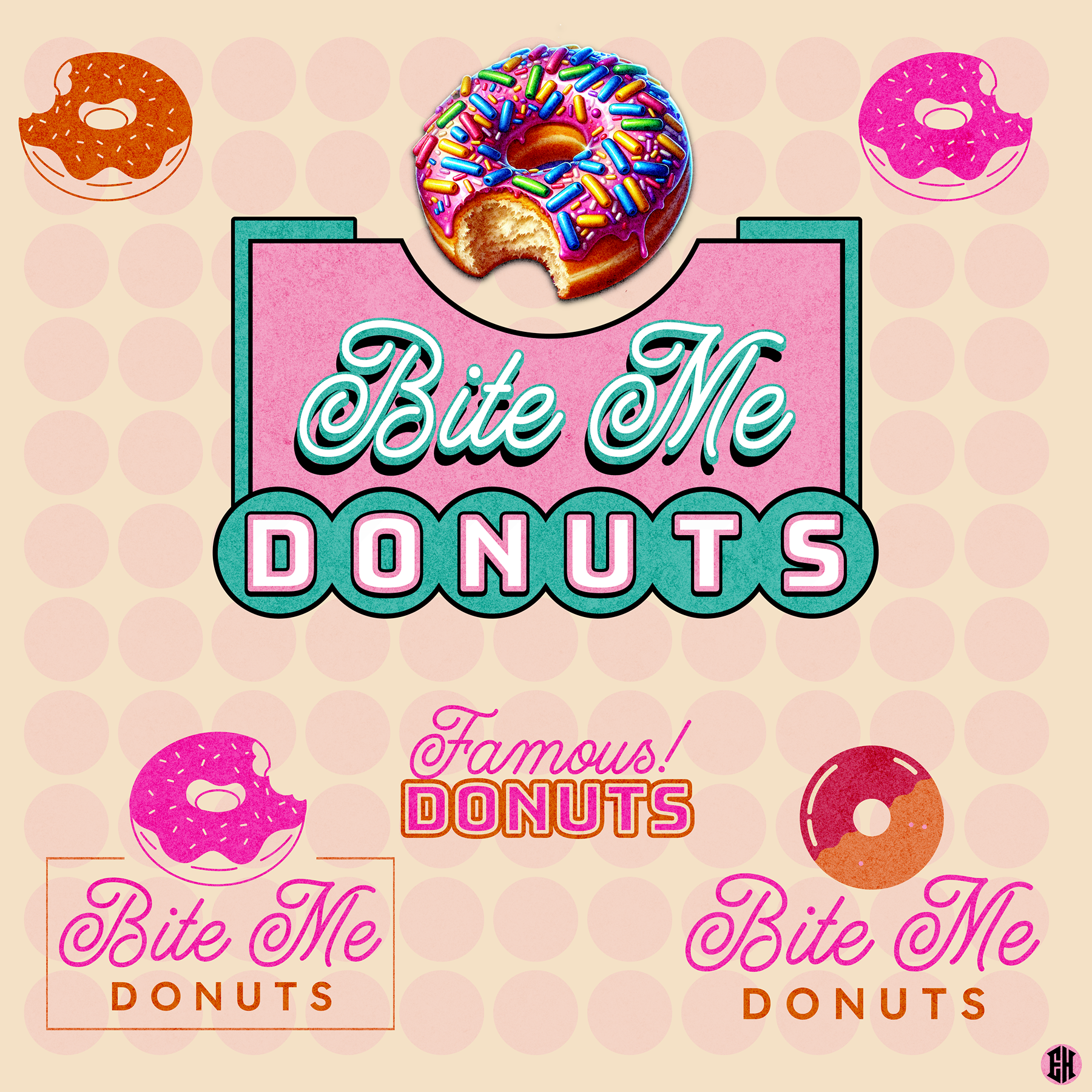 Bite Me Donuts Flash Sheet – Eric Hatheway
